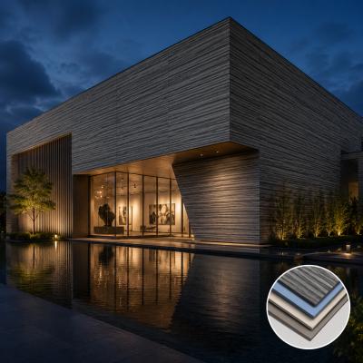 China Weather Resistant Exterior HPL Cladding Panels, Anti-UV Compact Laminate Outdoor Wall Cladding Panels for sale