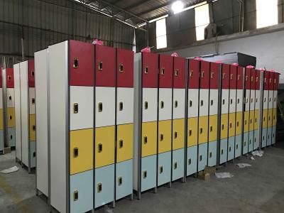 China 1. HPL Compact Laminate Locker, Waterproof Custom Color Storage Locker for Gym School Swimming Pool Changing Room for sale