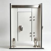 China 316 Stainless Steel Toilet Cubicle Partition Hardware Kit, Complete Fitting Set for Public Restroom Bathroom Stall Dividers for sale