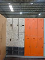 China Custom Commercial HPL Compact Laminate Phenolic Lockers, Waterproof Staff Gym School Storage Lockers for sale