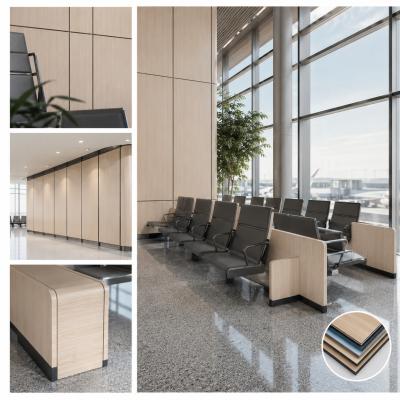 China Compact HPL Interior Wall Panel / Phenolic Resin Wall Cladding for sale