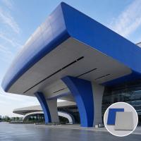 China Commercial Building Outdoor HPL Wall Facade Cladding for sale