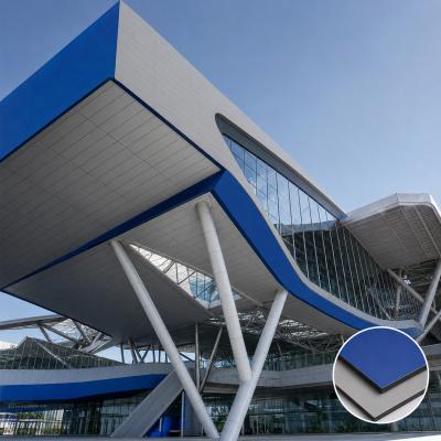 China Commercial Building Outdoor HPL Wall Facade Cladding for sale