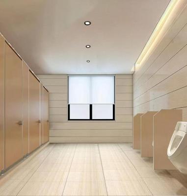 China 1. Waterproof HPL Public Toilet Stall Partition High‑Pressure Laminate Restroom Divider for Shopping Center for sale