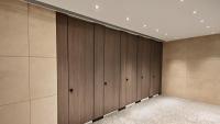China ffice Building Toilet Partition, Compact Laminate HPL Commercial Washroom Stalls for sale