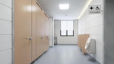 China Custom Phenolic Toilet Partitions for Factory｜Public Restroom Partition System for Office, Stadium & Hospital for sale