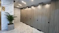 China Custom Public Restroom Toilet Stall Partition  Anti‑Moisture HPL Compact Laminate Panels for sale