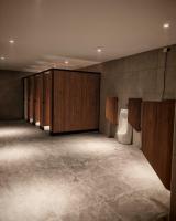 China HPL Compact Laminate Toilet Cubicles | Waterproof Anti-Bacterial Restroom Partition for Commercial Washroom for sale