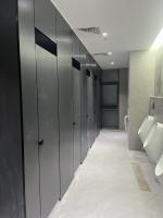 China High Pressure Laminate (HPL) Toilet Cubicles | Anti-Bacterial Compact Laminate Restroom Partitions for sale