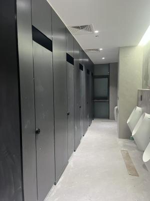 China High Pressure Laminate (HPL) Toilet Cubicles | Anti-Bacterial Compact Laminate Restroom Partitions for sale