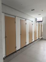 China HPL Compact Toilet Cubicle Partitions, Waterproof Anti-Impact Restroom Stall for School Project for sale