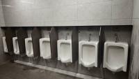 China Factory Public Restroom Toilet Partitions | HPL Compact Laminate Toilet Stalls & Urinal Dividers for sale
