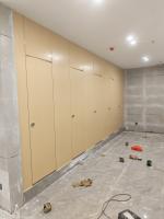 China Compact Laminate Toilet Partition | HPL Restroom Cubicle Stall for sale