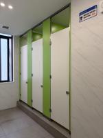 China School Compact Laminate Toilet Cubicles | HPL Campus Washroom Partition System for sale