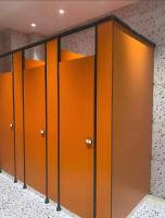 China High Pressure Laminate Toilet Partitions for Luxury Shopping Mall | Compact Restroom Cubicles for sale
