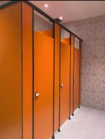 China High Pressure Laminate Toilet Partitions for Luxury Shopping Mall | Compact Restroom Cubicles for sale