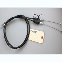 China Steel Rubber PVC Motorcycle Throttle Cable For Yamah-A Hond-A Bjaja for sale