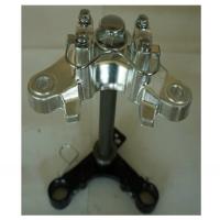 China SGS Approved Motorcycle Steering Stem For CG Fork Tee Fork Upper Fork Top Bride Bottom for sale