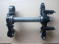 China Customization Wkship Castings Suzuki Gn125 Steering Stem Comp For Motorcycle Parts for sale