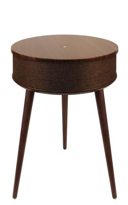 China Portable Smart Table With Speaker Bluetooth Wireless Charging Touch Control Big Bedside Table for sale