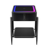China Bluetooth 5.1 Wireless Charging Smart Home Furniture Coffee Table Surround Sound HIFI Speakers for sale