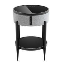 China Hotel Room Bedside Table Speaker With Bluetooth Speaker 20W MDF Desk for sale
