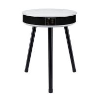 China 20W MDF Desktop Bluetooth Speaker, Home Audio Wireless Smart Speaker with TWS & Wireless Charging for sale