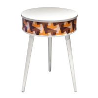 China Touch Control Bluetooth Speaker Table With Wireless Charging LED Light for sale