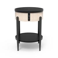 China Hotel Room Bedside Table Speaker With Bluetooth Speaker 20W MDF Desk for sale