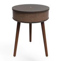 China Multifunctional Smart Coffee Table With Bluetooth Speaker Wireless Charging LED Light for sale