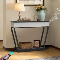 China Door Gate Speaker Bedside Table Built In Wireless Charger Bluetooth for sale