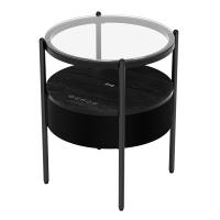 China Bluetooth Speaker Accent Side Table Smart Nightstand with Built‑in Speaker Wireless Charging USB Port for sale