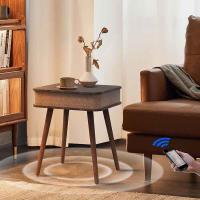 China Rectangle Bluetooth Speaker Table Furniture For Home Office for sale