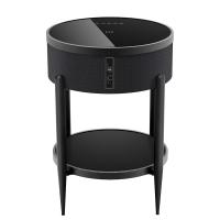 China Wireless Phone Charging Side Table 65W RMS Built In Wireless Charger Nightstand for sale