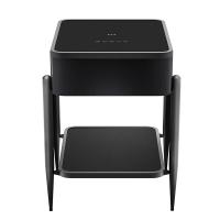 China 65W DSP Audio MDF Bluetooth Speaker Table Nightstand With 10W Qi Wireless Charging for sale