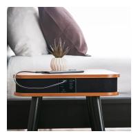 China Multifunctional Square Smart Auido Coffee Desk With Wireless Charging Bluetooth Speakers for sale