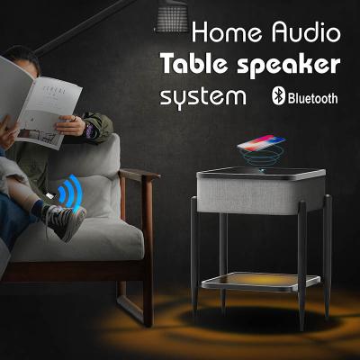 China Living Room Smart Coffee Table Bluetooth 5.1 Wireless Charging With HIFI Speakers for sale