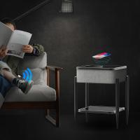 China Bluetooth 5.1 Wireless Charging Coffee Smart Table With Surround Sound HIFI Speakers for sale