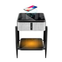 China Bluetooth 5.1 Wireless Charging Coffee Smart Table With Surround Sound HIFI Speakers for sale