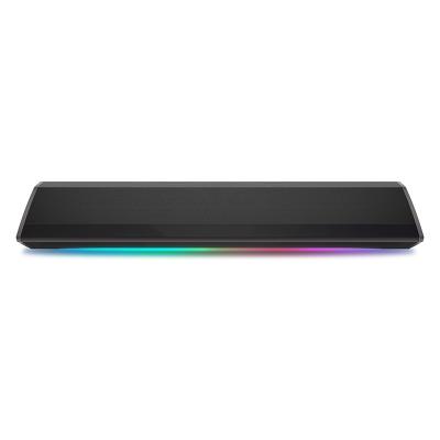 China 2.0 Channel Slim PC Soundbar Speaker 10W Home Theater Speaker With RGB Light for sale