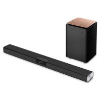 China 2.1CH Home Theater Loudspeaker Bluetooth TV Sound Bar Speaker With Wireless Subwoofer for sale
