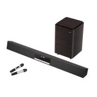 China Big Size Home Theater Sound Bar Speaker Wireless TV Sound Bar With Karaoke for sale