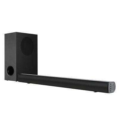 China TV DSP Remote Control TV Soundbar Speaker 2.1 Channel Bluetooth Home Theater Subwoofer for sale