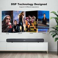 China All In One Wireless TV Soundbar Bluetooth 5.0 With Speaker LED Display Hanging Neck Design for sale
