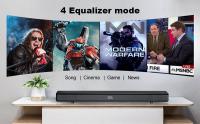 China Home Theater All In One Bluetooth Speaker Soundbar 100W 2.1 Channel With Wooden Subwoofer for sale