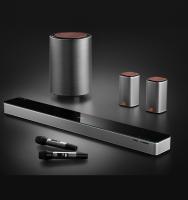 China Premium Home Theater Sound Bar DTS Virtual X Bluetooth AptX HD Multi Connection Wall Mount Soundbar for sale