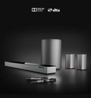 China 5.1 Channel Home Theater Sound Systems With Wireless Rear Speakers Subwoofer for sale