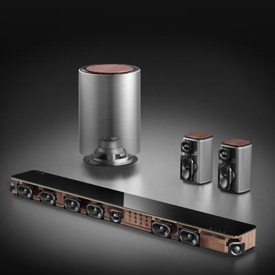 China Dolby Atmos Soundbar 3D Surround Sound HDMI eARC 5.1 Channel Detachable Wireless Surround Speaker System for sale