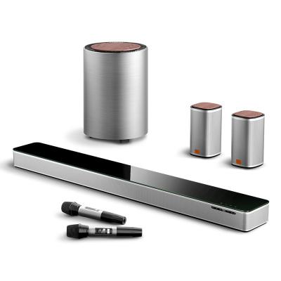 China Home Theater System 3D Surround Sound Bar Wooden With Dolby Digital Amplifier for sale