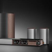 China Home Theater System 3D Surround Sound Bar Wooden With Dolby Digital Amplifier for sale